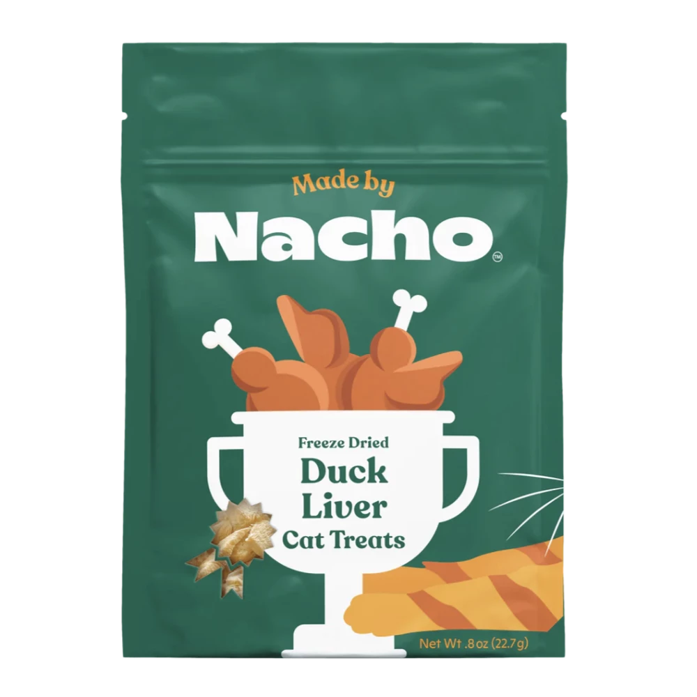 Made by Nacho - Freeze-Dried Duck Liver Cat Treats – Queenie's Pets®