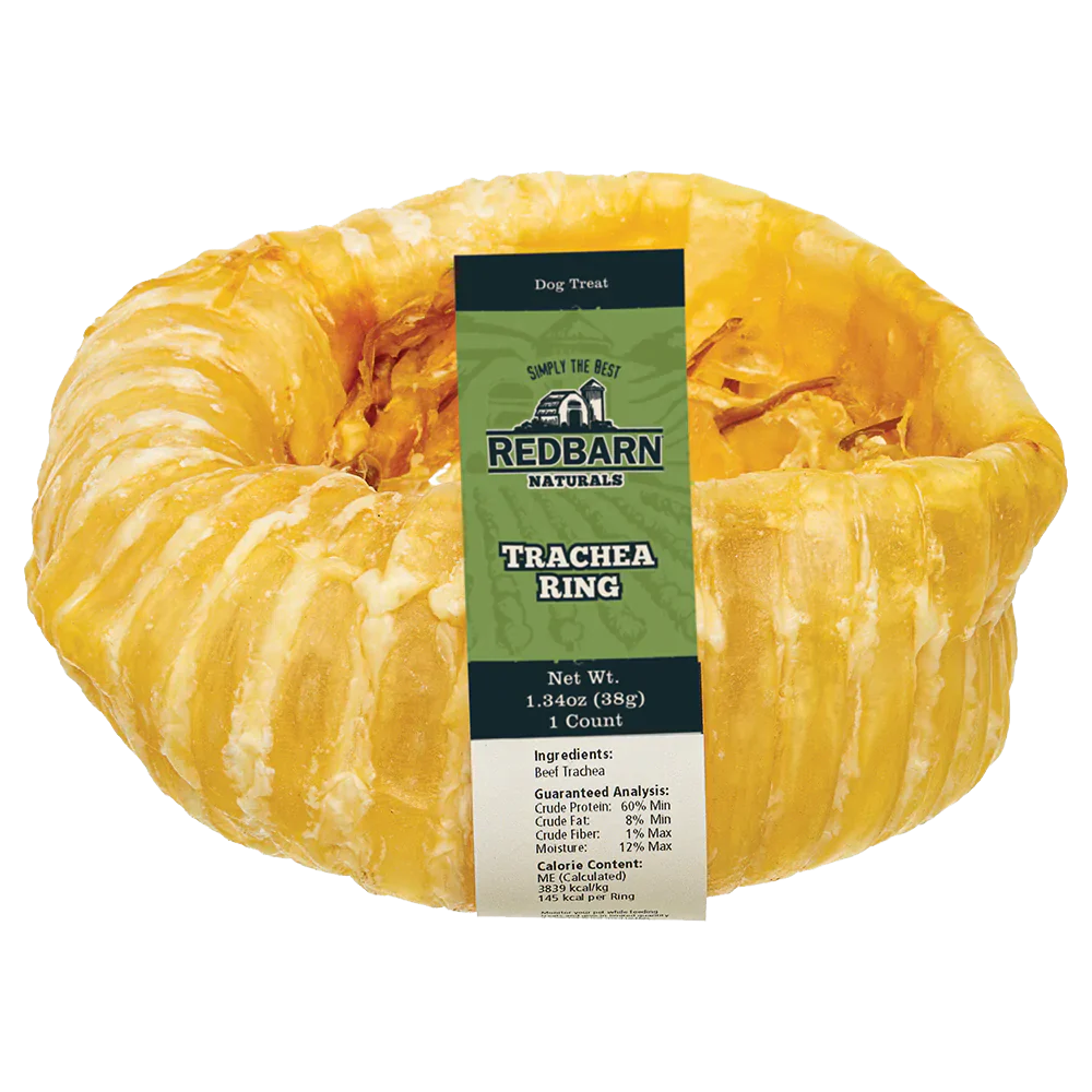 Redbarn - Beef Trachea Ring Dog Treat – Queenie's Pets®