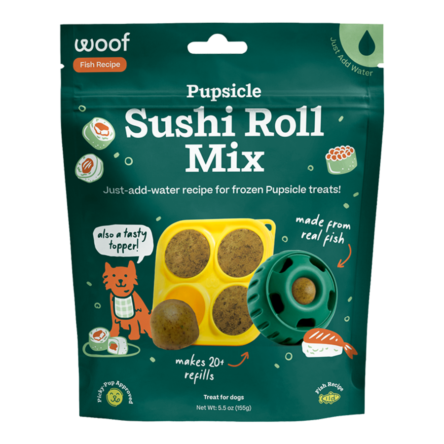 Woof - Pupsicle Refill Sushi Roll - Dog Treat Mix – Queenie's Pets®