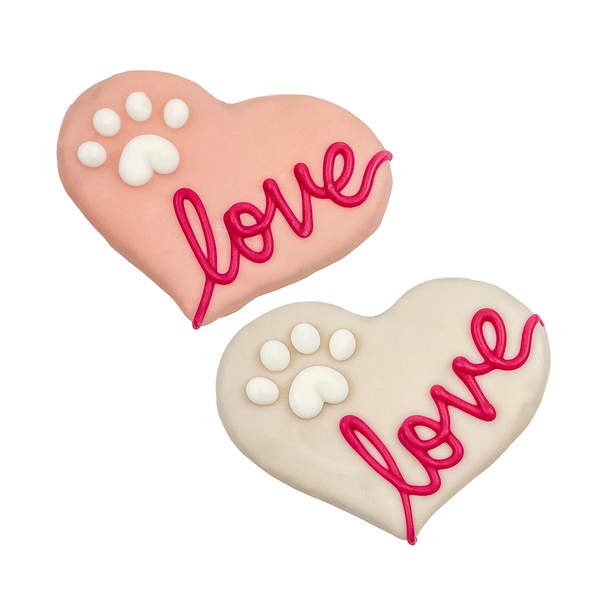 Bosco and Roxy's - Love Hearts - Valentine's Day Dog Cookies – Queenie ...