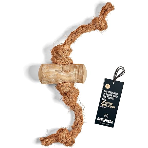 Canophera - Coffee and Coconut Rope Chew Toy - Original – Queenie's Pets®