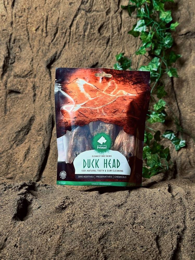 Furever Fierce - Duck Head Treats for Dogs – Queenie's Pets®