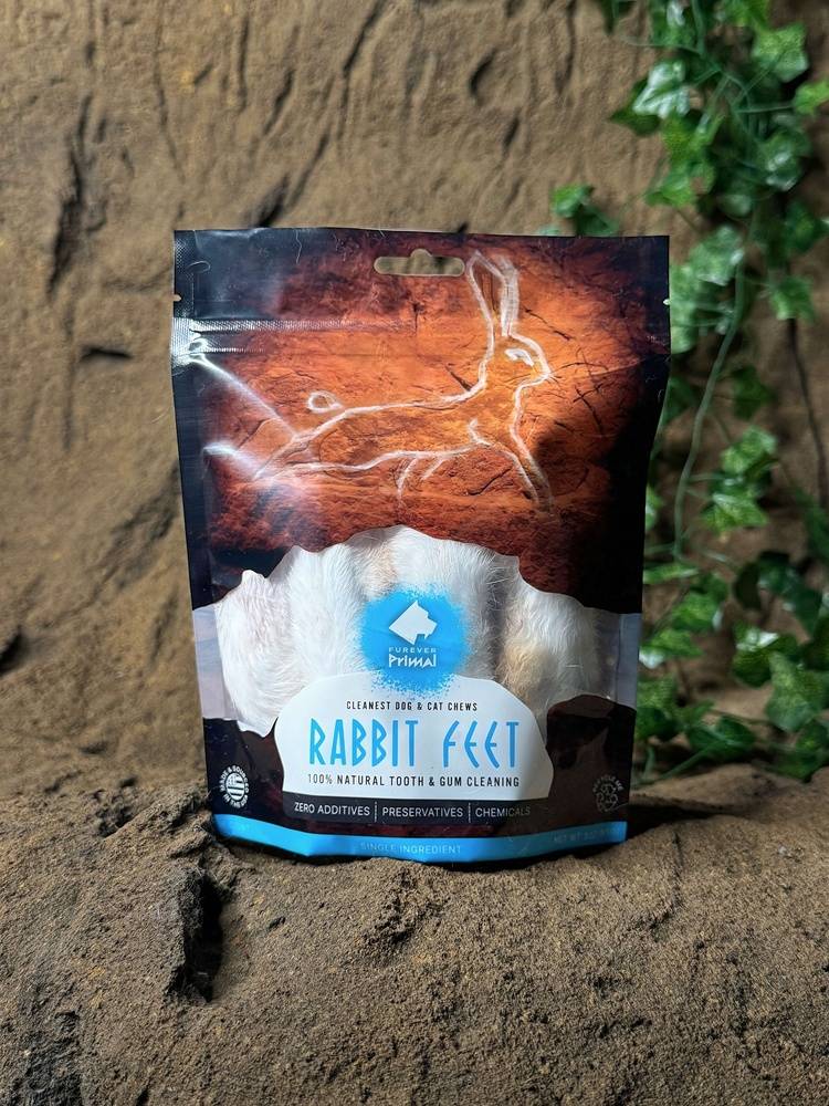 Furever Fierce - Rabbit Feet Treats for Cats and Dogs – Queenie's Pets®