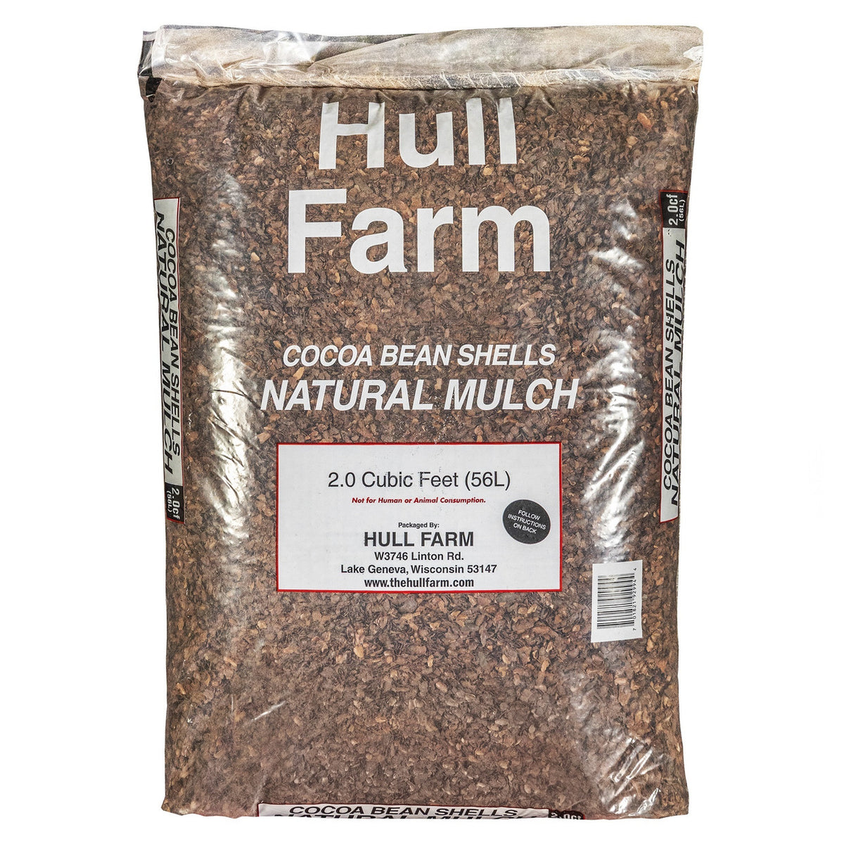 The Hull Farm - Cocoa Bean Shells Natural Mulch – Queenie's Pets®