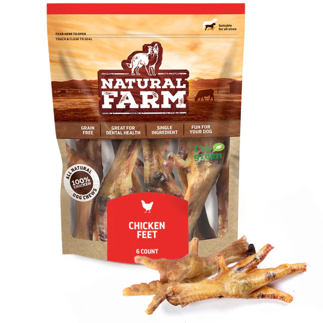 Natural Farm - Chicken Feet – Queenie's Pets®