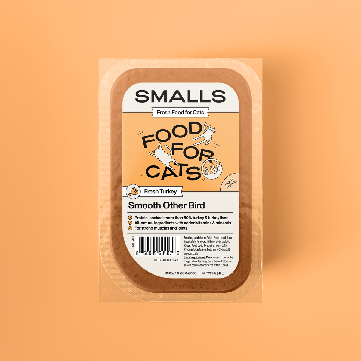 Smalls - Gently Cooked Smooth Other Bird Cat Food – Queenie's Pets®