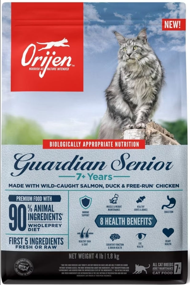 Orijen - Guardian Senior Dry Cat Food – Queenie's Pets®