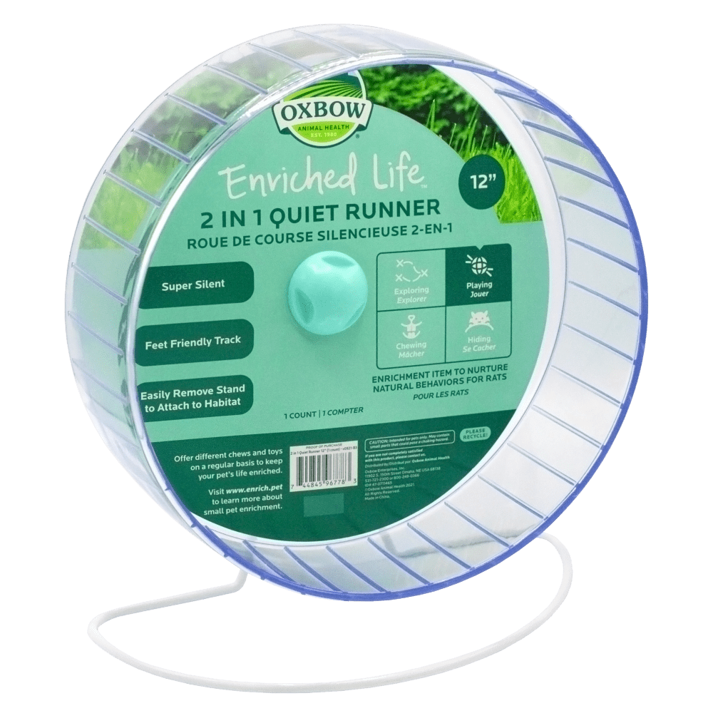 Oxbow - Enriched Life 2 in 1 Quiet Runner – Queenie's Pets®