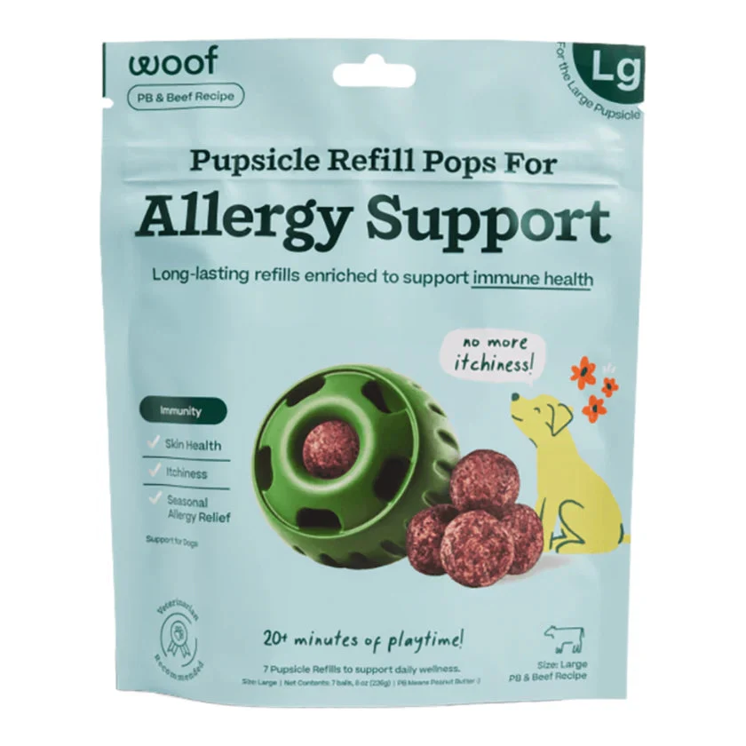 Woof - Pupsicle Refill Pops - Allergy Support Pops – Queenie's Pets®