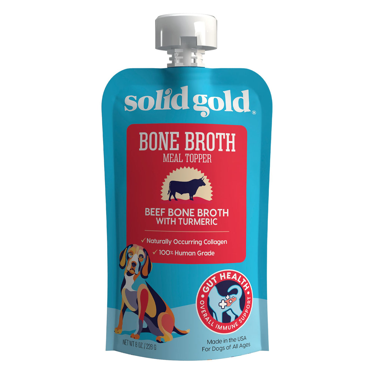 Solid Gold - Bone Broth Beef 8 oz Wet Dog Food – Queenie's Pets®