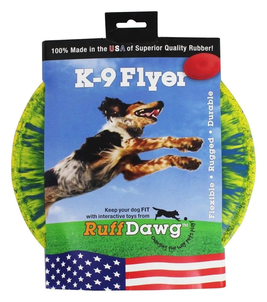 Ruff Dawg - K9 Flyer - Flying Disc - Dog Fetch Toy – Queenie's Pets®