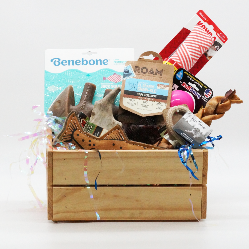 Gift basket for Dogs who chew and destroy everything! – Queenie's Pets®