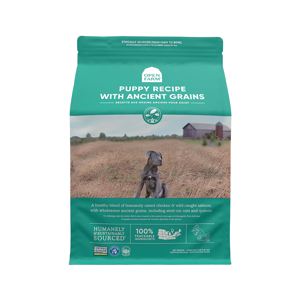 Open Farm - Ancient Grains High-Protein Puppy Food – Queenie's Pets®