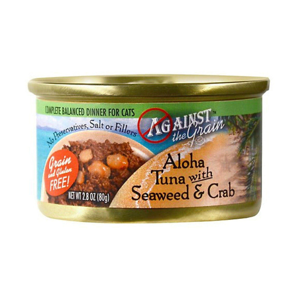 Evanger's - Against The Grain Aloha Tuna with Seaweed & Crab Wet Cat F ...