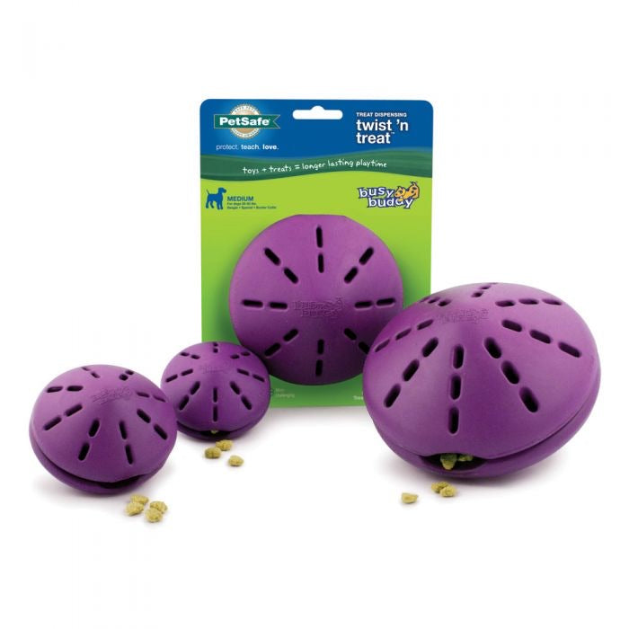 PetSafe - Busy Buddy Twist 'N Treat Enrichment Feeder Toy – Queenie's Pets®