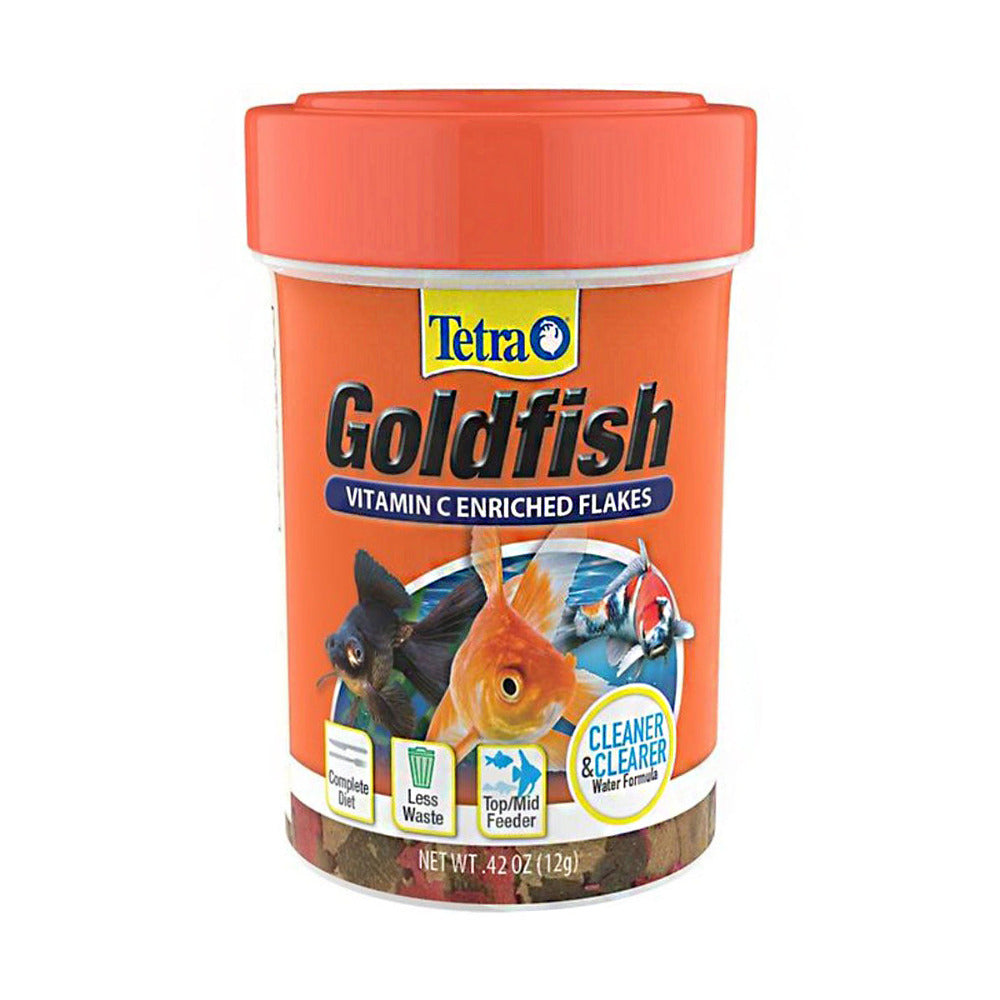 Tetra - Goldfish Vitamin C Enriched Flakes 0.42oz – Queenie's Pets®